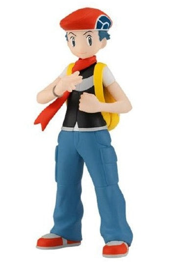 Bandai POKEMON SCALE WORLD SINNOH REGION LUCAS (DP Ver) W/O GUM Figure ...